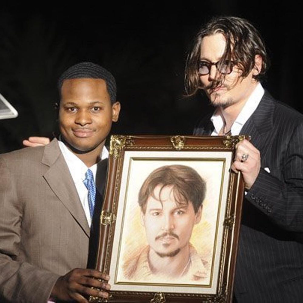 The Celebrity Artist – Jamaal Rolle