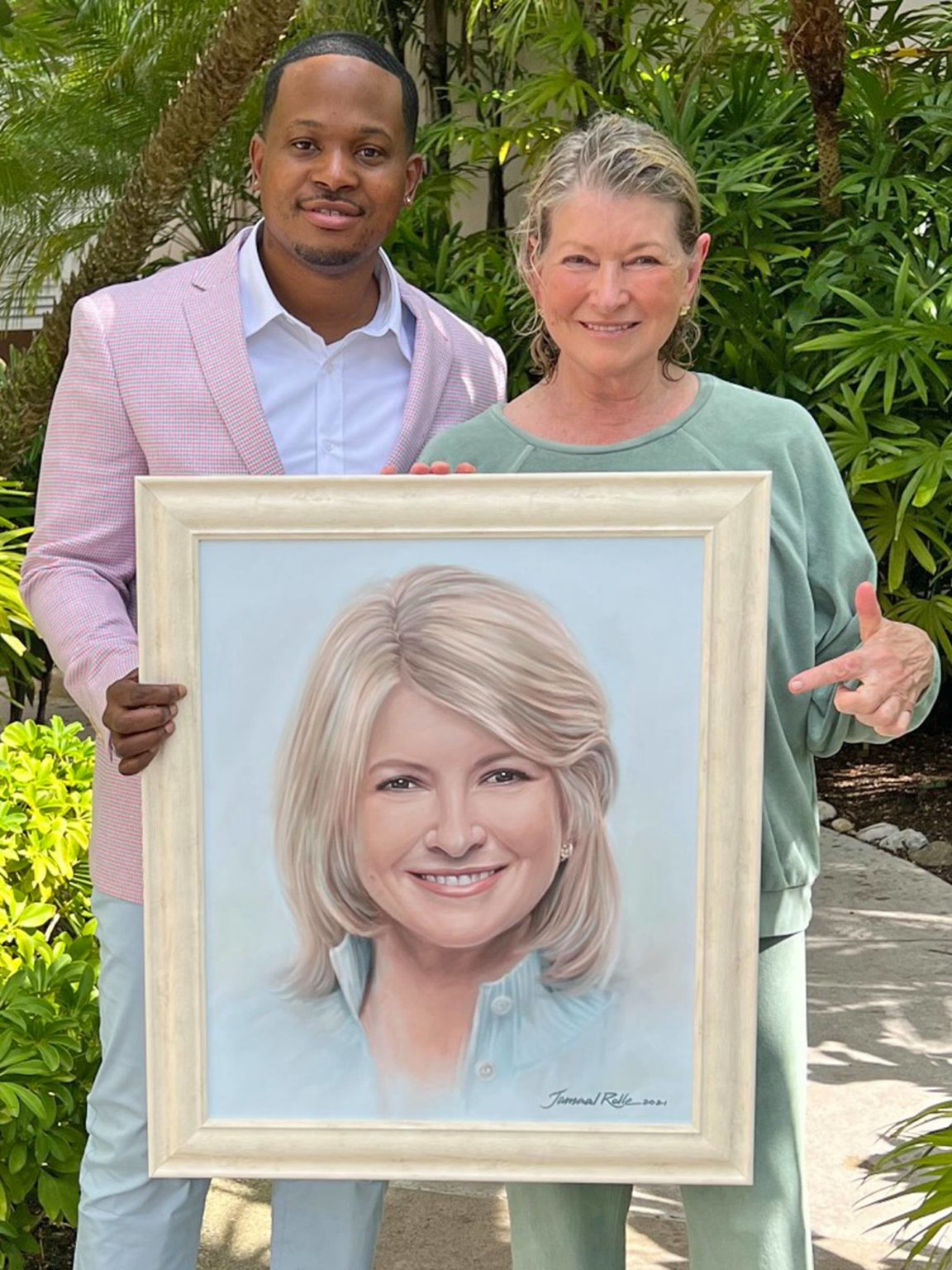 The Celebrity Artist – Jamaal Rolle